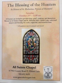 Sheboygan County Conservation Association – The Blessing of the Hunters